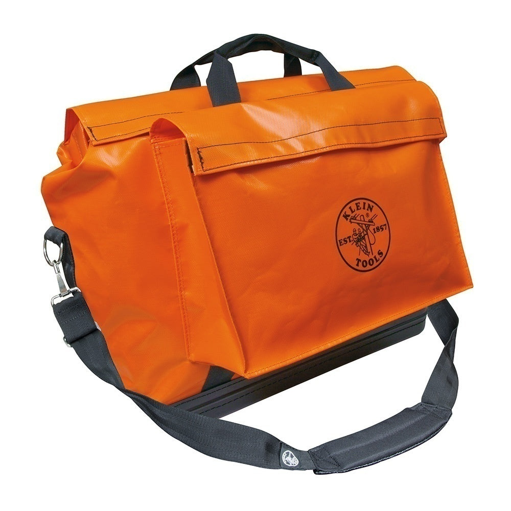 Tool Bag, Vinyl Equipment Bag, Orange, Large – Lineroots Supply