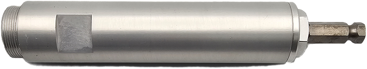 6" aluminum extension tube