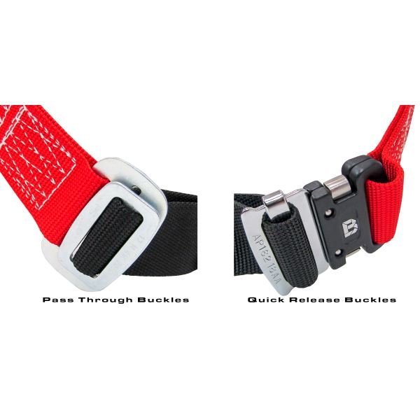 Bashlin Harness Arc Flash Bucket Truck Harness With Nylon Loop - 683XA