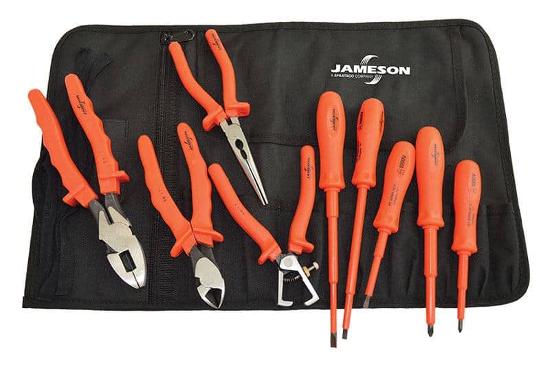 Jameson 9-Piece Basic Electrician Hand Tool Kit - JT-KT-00001