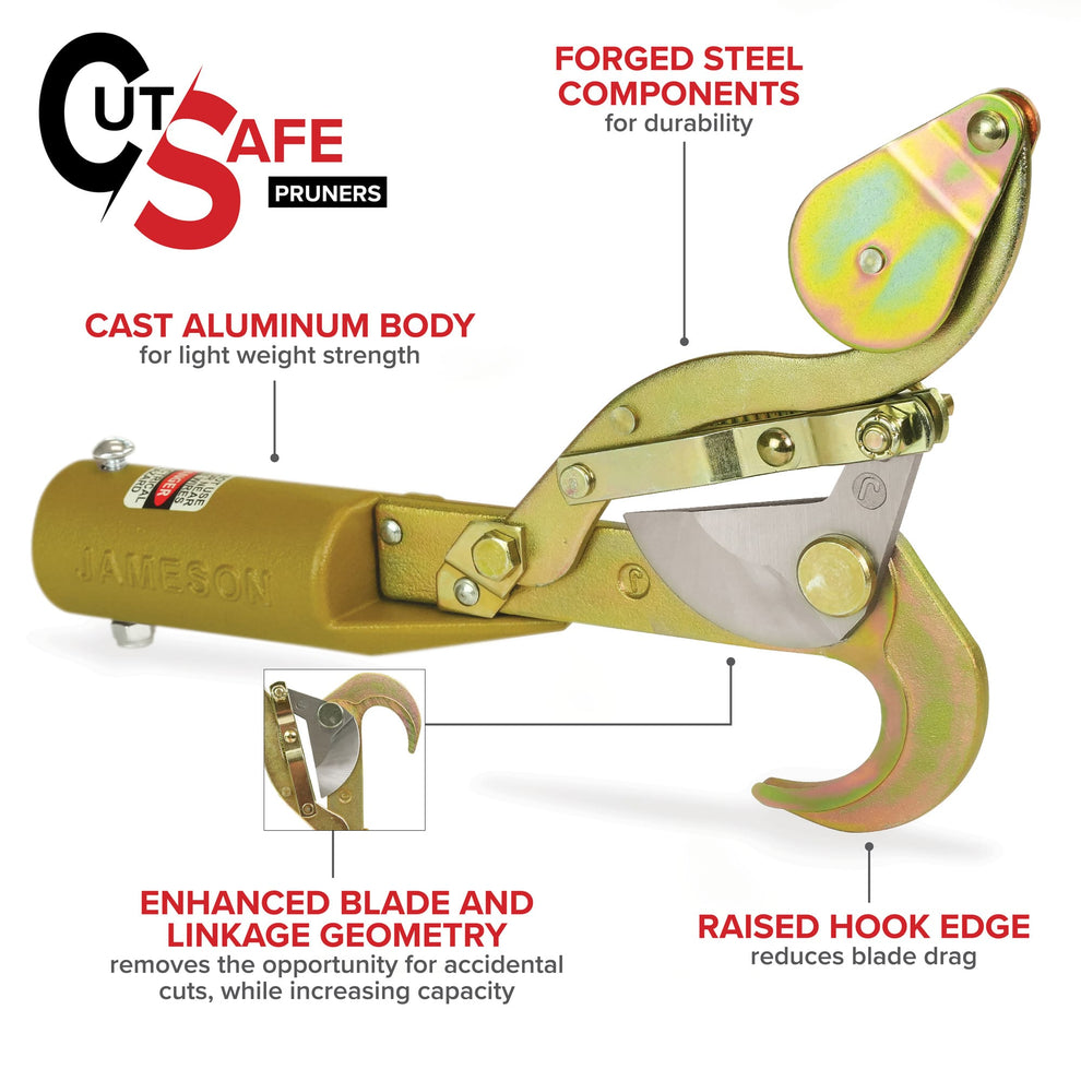 Jameson Tree Pruner Set Landscaping Trimming Kit - LS6PKG-1